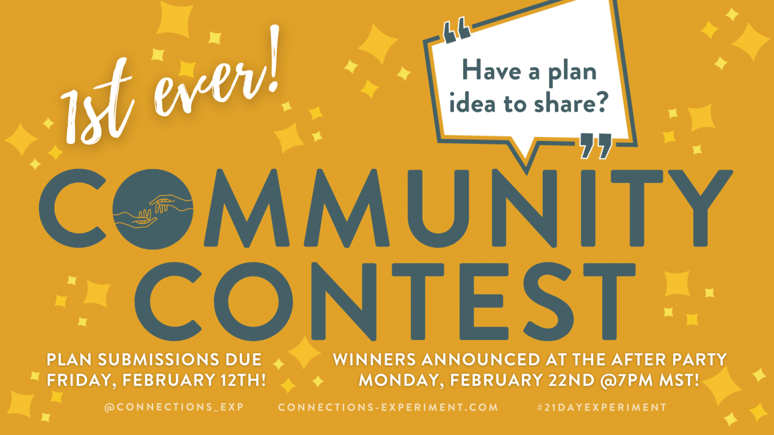 Community Plan Contest - Family Connections Experiment