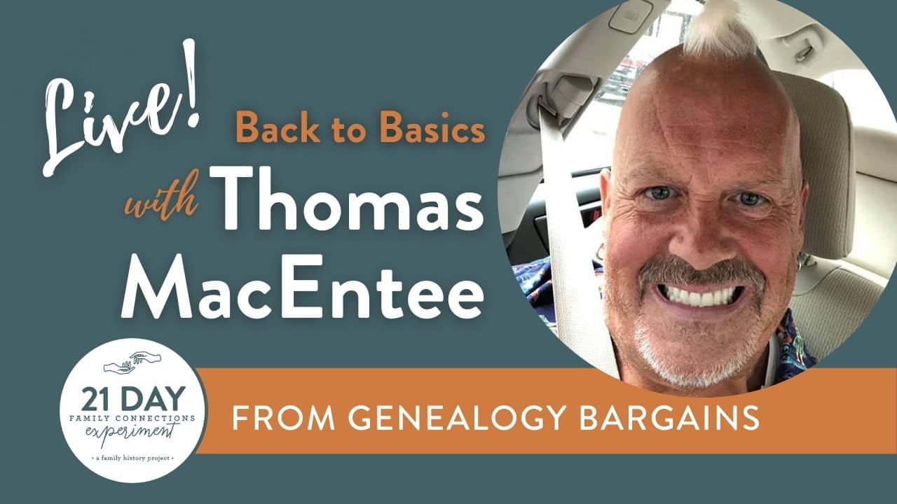 Interview: Getting Back to Basics With Your Genealogy - Family ...